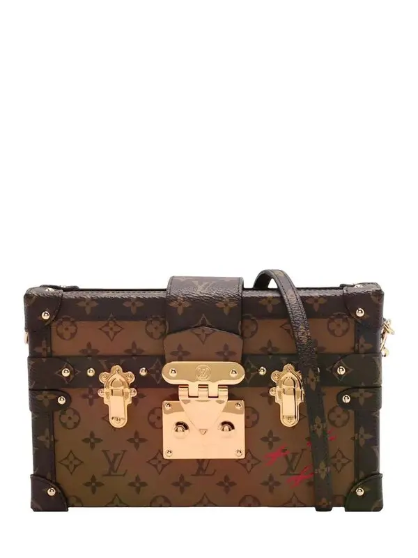 LOUIS VUITTON 2021-2026 Monogram Reverse Petite Malle - Brown