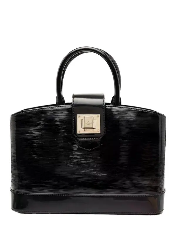 LOUIS VUITTON 2011 Electric Epi Mirabeau Pm Satchel - Black
