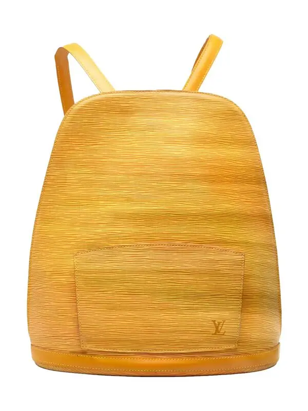 LOUIS VUITTON 1997 Epi Gobelins Backpack - Yellow