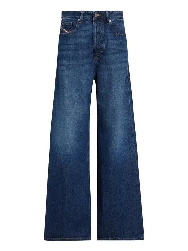 DIESEL® 1996 D-sire Low-rise Wide-leg Jeans - Denim