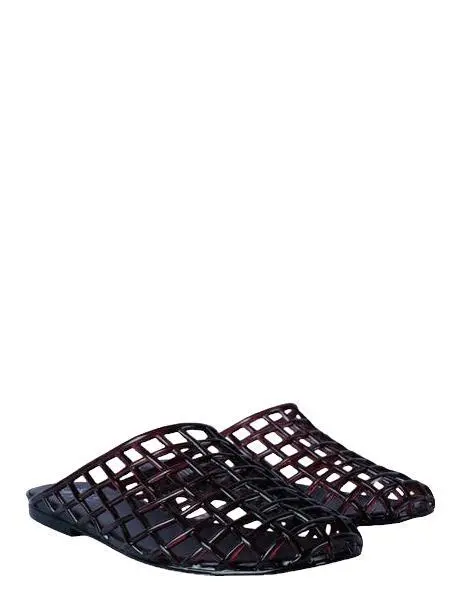 JELAVU Glimmr Jelly Mule - Dark Brown