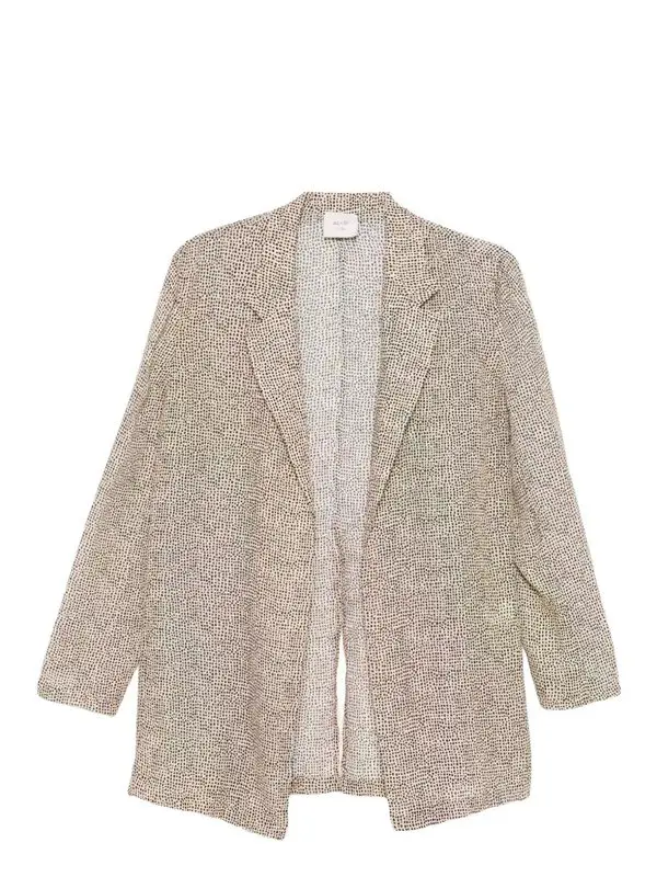 ALYSI Printed Jacket - Neutrals