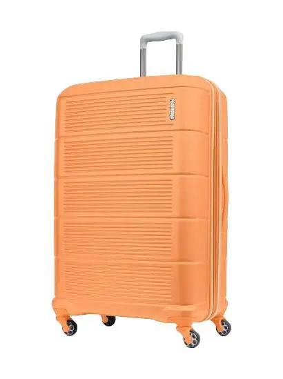 AMERICAN TOURISTER Stratum 2.0 Hardside 28-inch Large Spinner Checked Luggage - Papaya