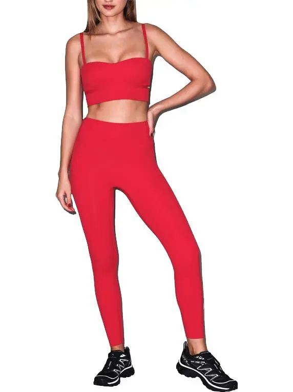 FLEUR DU MAL Sculpt Molded Sports Bra - Raspberry Jam
