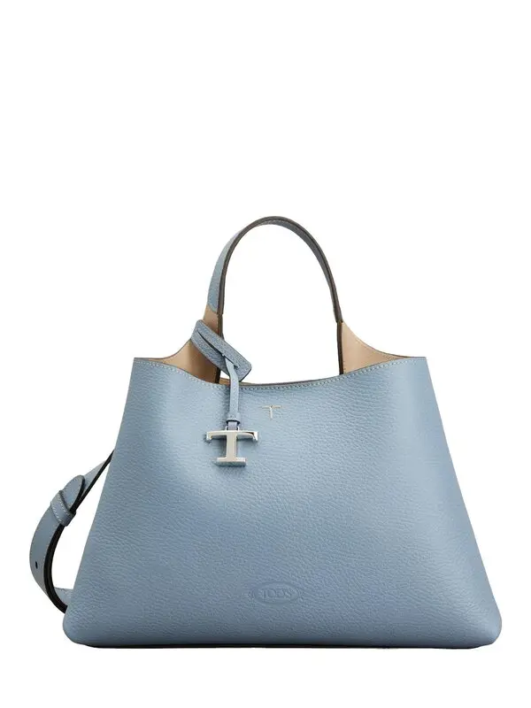 TOD'S Apa Leather Top Handle Bag - Carta Zuch