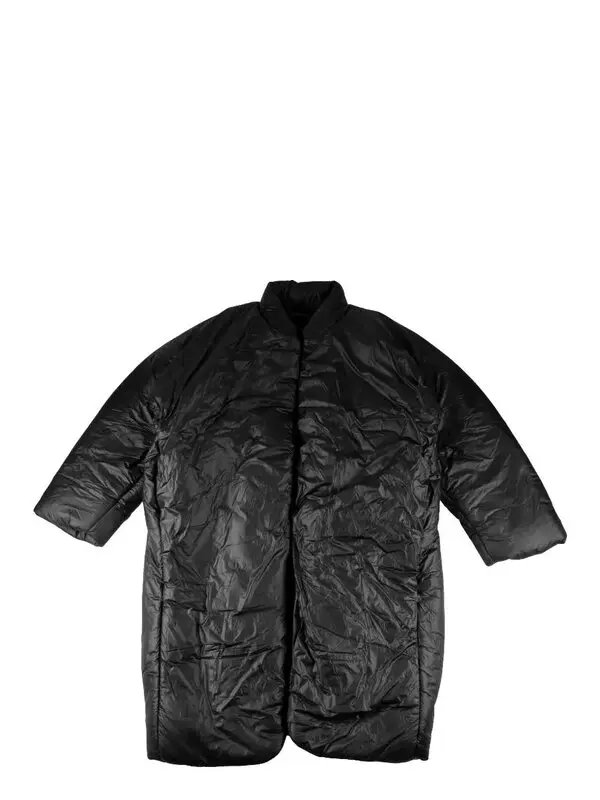 Yeezy Long Round Puffer Jacket - Black