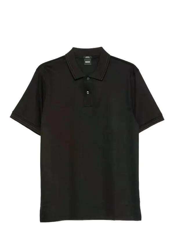 BOSS Short-sleeve Polo Shirt - Black