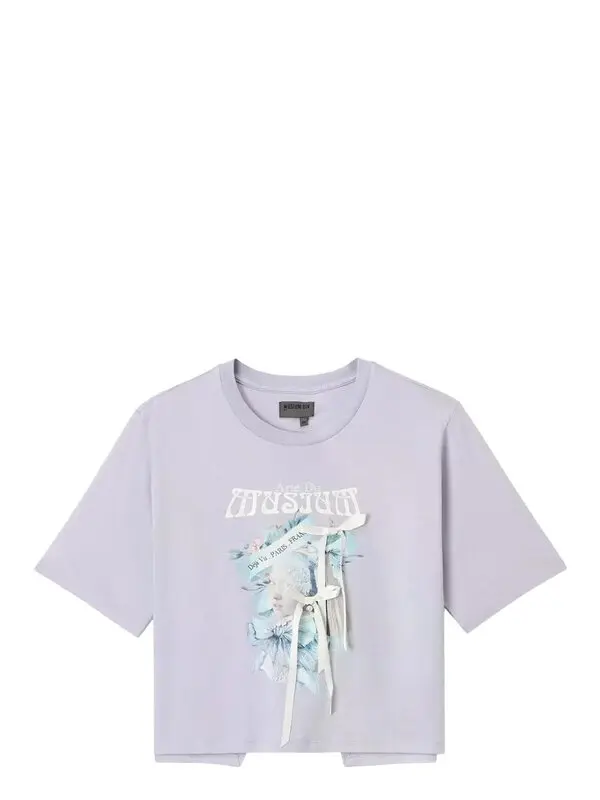 MUSIUM DIV. Graphic-print T-shirt - Purple