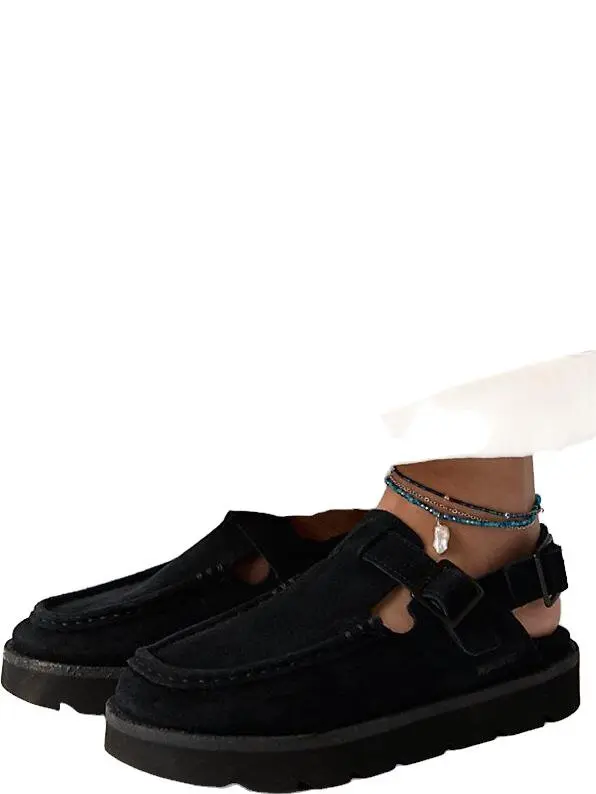 Clarks Meare Easy Mules - Black