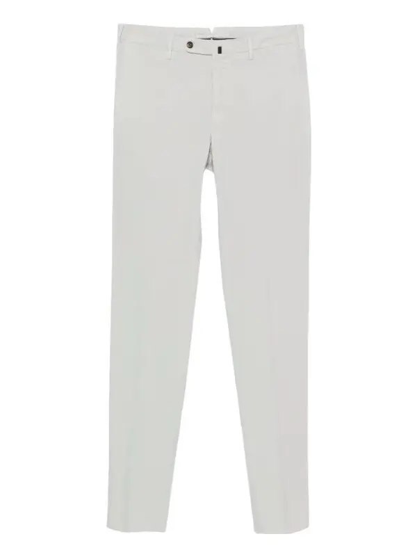 Incotex Slim-fit Pressed-crease Trousers - Grey