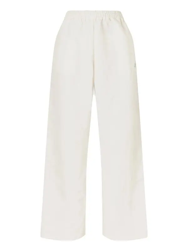 WILLY CHAVARRIA Ruff Rider Shell Wide-leg Pants - Neutrals