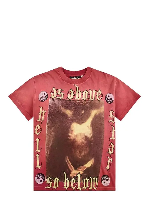 HELLSTAR Graphic-print T-shirt - Red