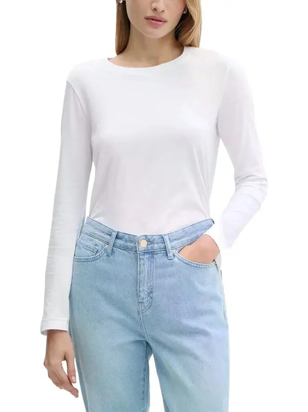 Armani Exchange Long Sleeve T-shirt - White