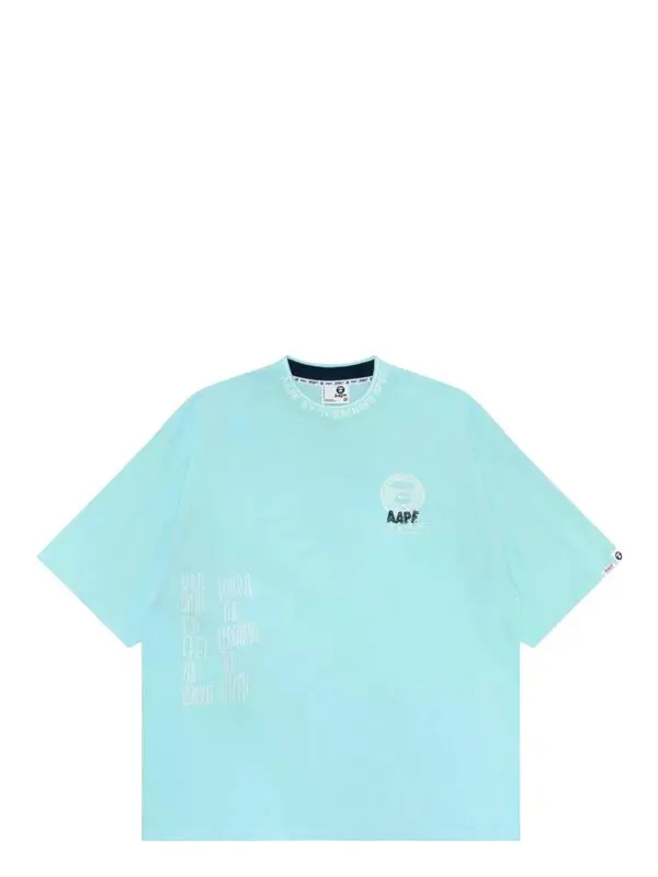 AAPE BY *A BATHING APE Logo-print T-shirt - Black