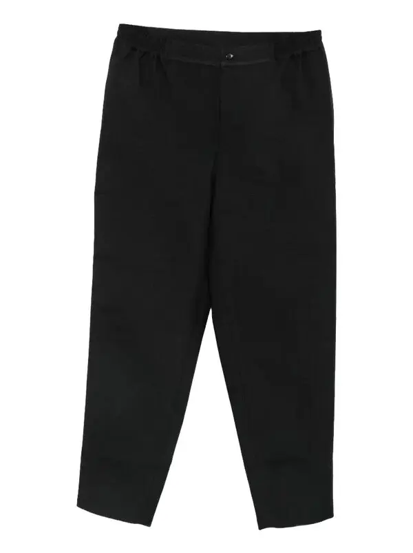 Comme Des Garçons Elasticated Waist Trousers - Black