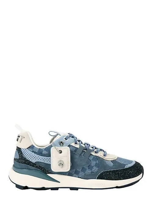 Kurt Geiger Runner Suede And Trainers - Denim