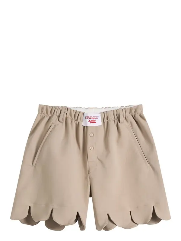CHARLES JEFFREY Formal Boxer Shorts - Beige