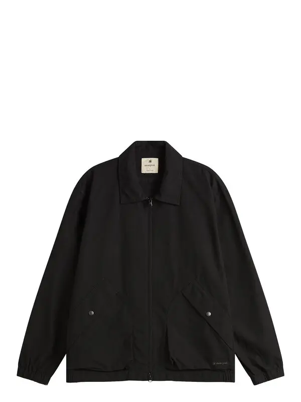 SNOW PEAK Light Dobby Harrington Jacket - Black