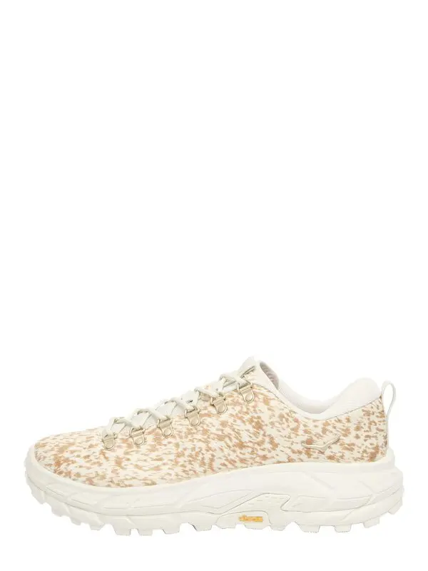 Hoka One One Tor Summit+ Print Hair-on Leather Sneakers - Cow