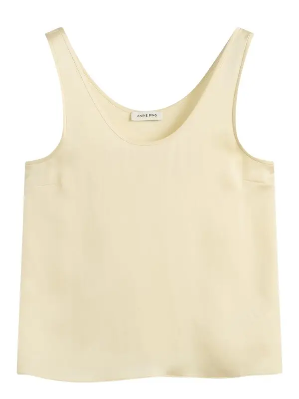 ANINE BING Lea Top - Cream