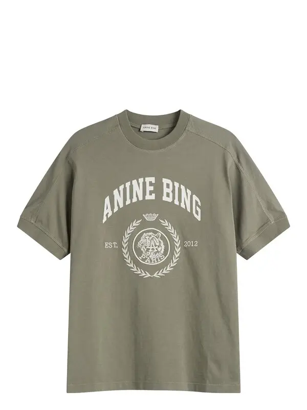 ANINE BING Jaylin T-shirt - Washed Sage