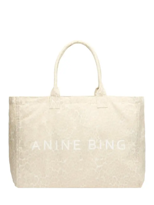 ANINE BING Leo Canvas Tote Bag - Multi