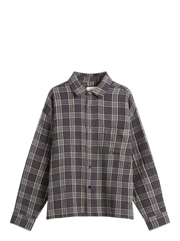 RONNING Everyday Shirt - Grey Check