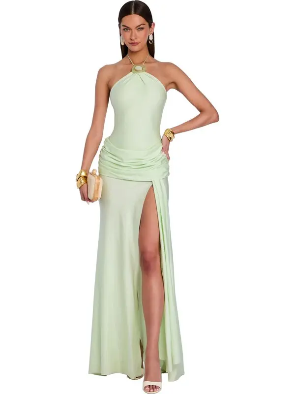 SHANI SHEMER Valentine Maxi Dress - Mint