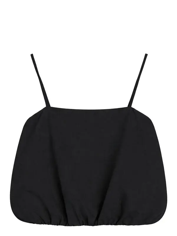 BY MALENE BIRGER Mia Voile Top - Black