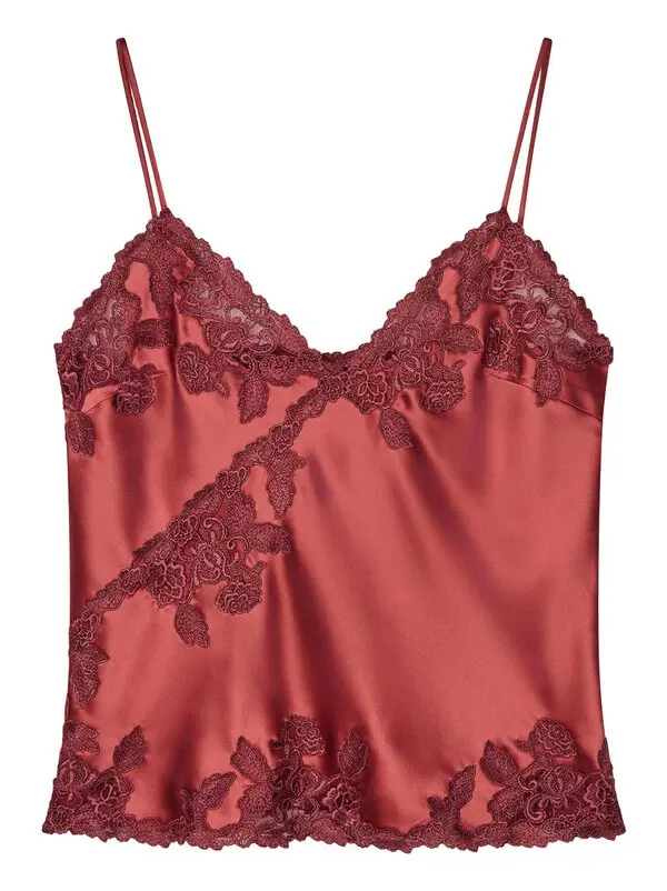 BY MALENE BIRGER Madeleine Satin Top - Baroque Rose