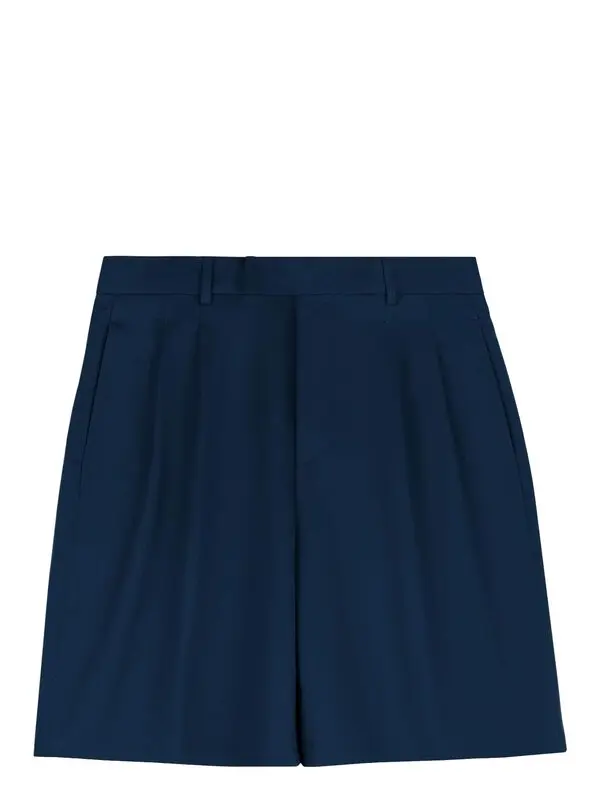 TOD'S Tailored Cotton Bermuda Shorts - Blue