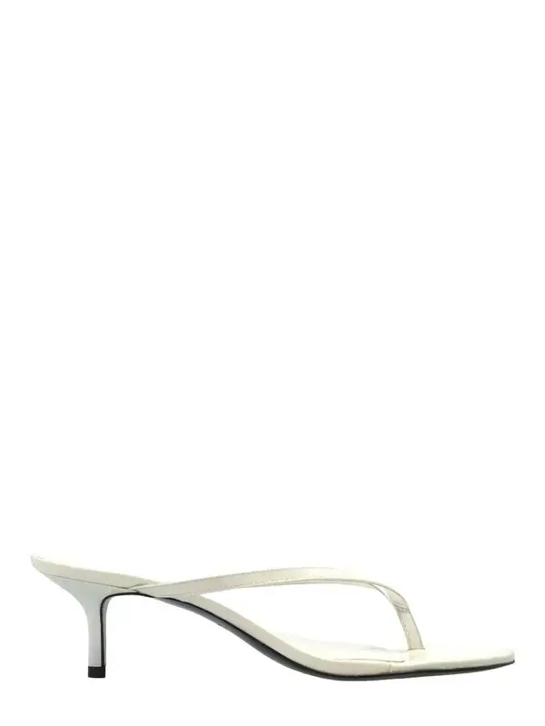 BLACK SUEDE STUDIO Tash 50 Thong Sandals - Neutrals