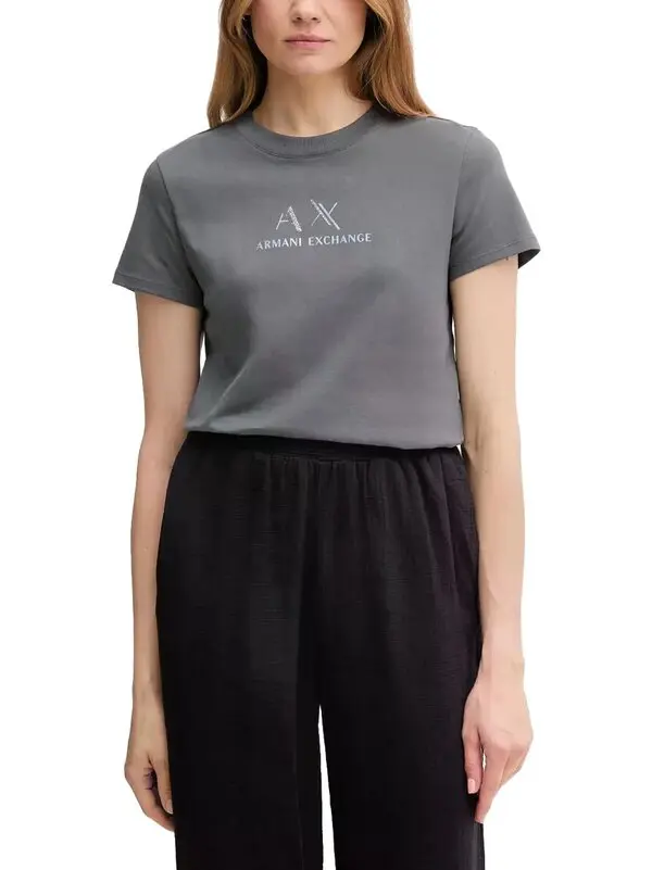 Armani Exchange Crew-neck T-shirt - Grey