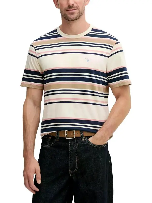 Barbour Aickmen Crew-neck T-shirt - Neutrals
