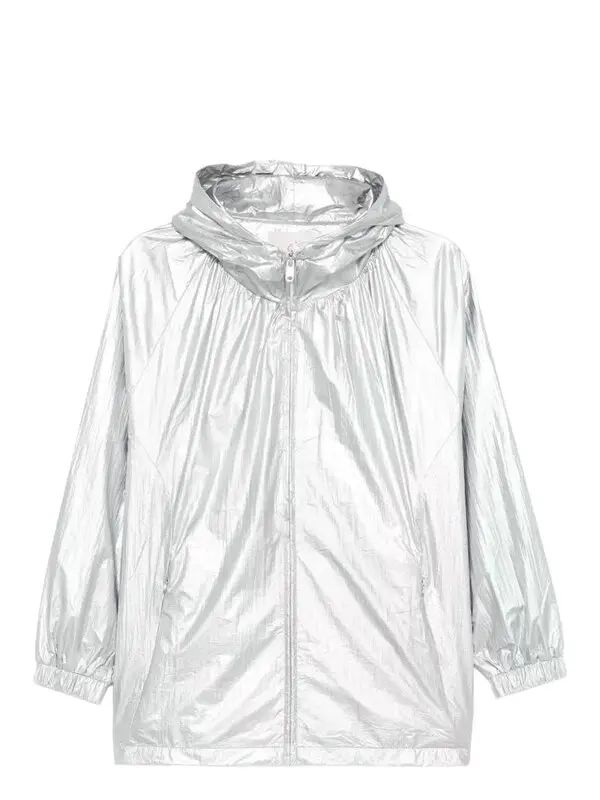 DEHA Metallic Hooded Jacket - Silver