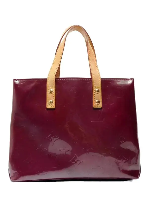LOUIS VUITTON 2007 Vernis Lead Pm Handbag - Red