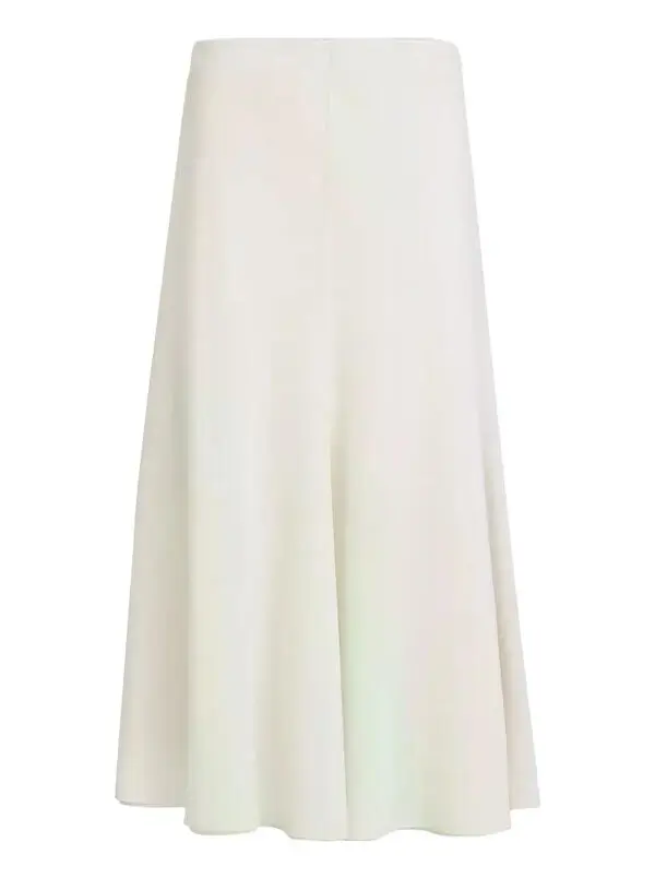 Brunello Cucinelli Cotton Organza Skirt - Neutrals