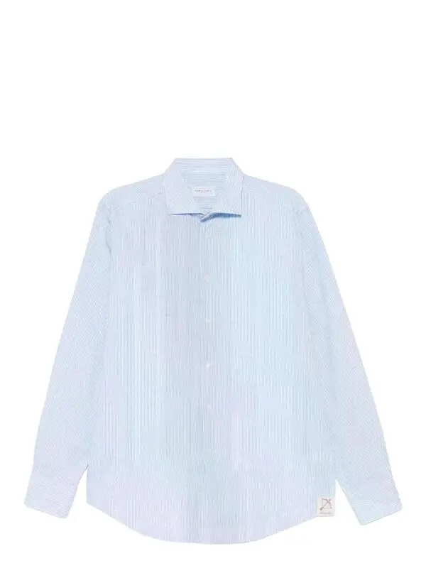 FAMILY FIRST Striped Long-sleeve Shirt - Blue