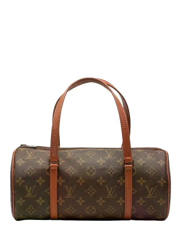 LOUIS VUITTON 1984 Monogram Papillon 30 Handbag - Brown