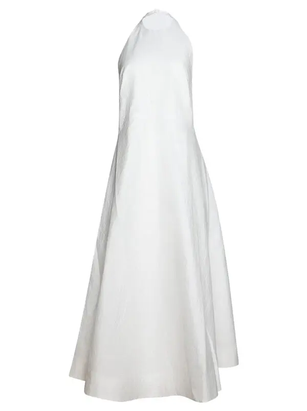 RÓHE Halter Midi Dress - White