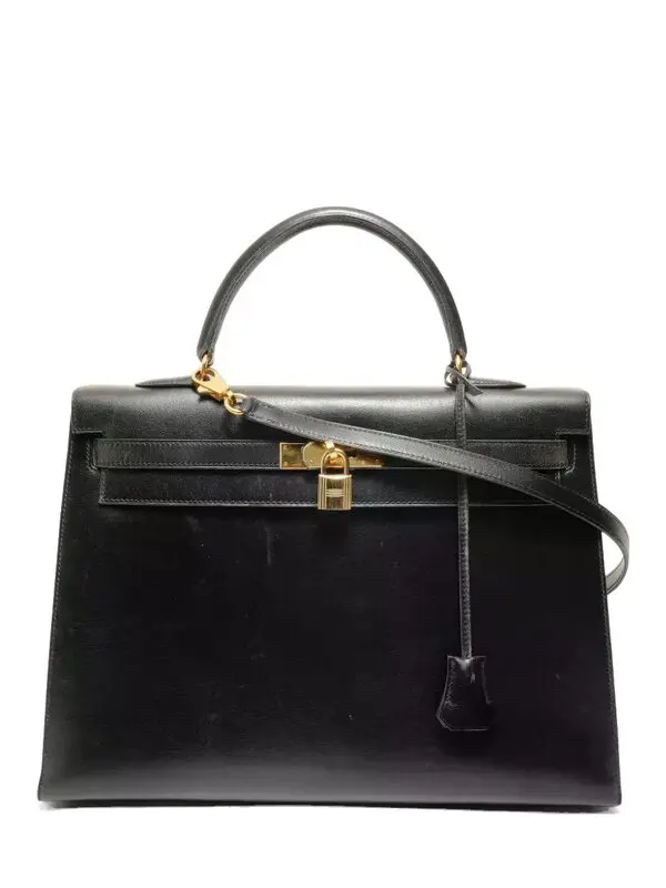 Hermès 1998 Kelly 35 Handbag - Black
