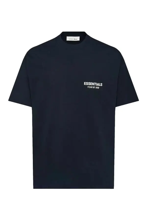 Fear Of God Classic Logo-print Cotton T-shirt - Black