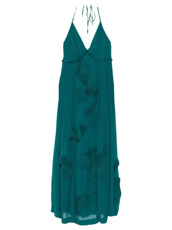 Dries Van Noten Drina Long Dress - Blue