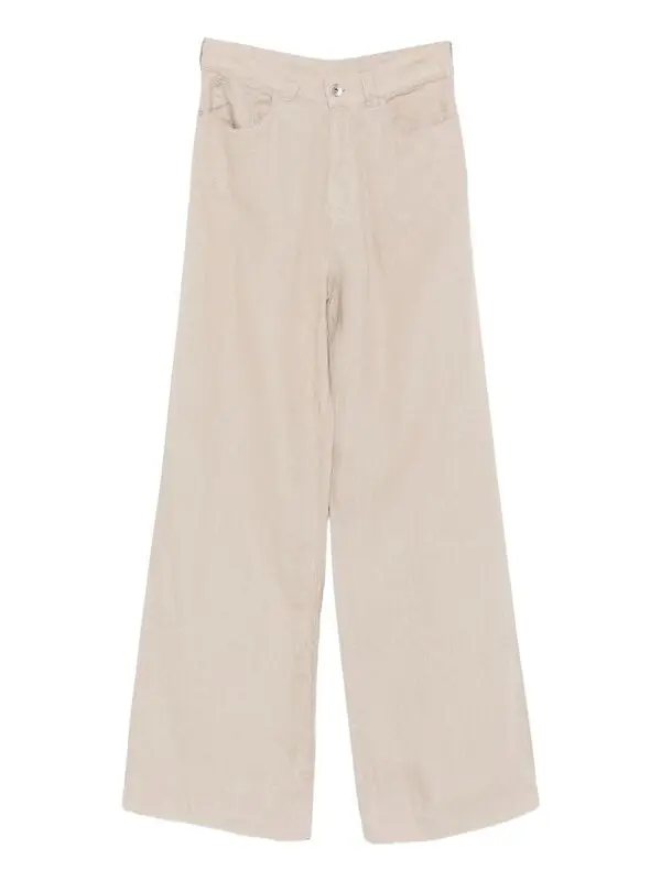 Emporio Armani Linen Trousers - Beige