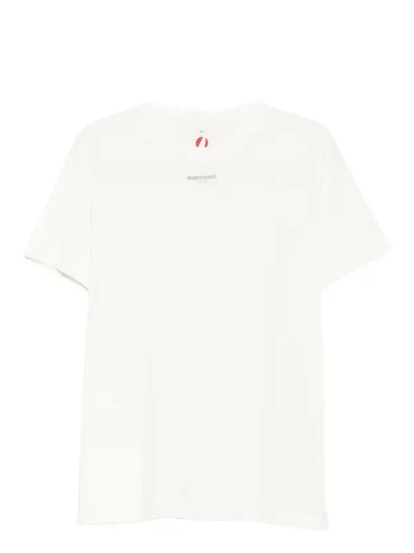 MURPHY&NYE Logo-print Short-sleeve T-shirt - White