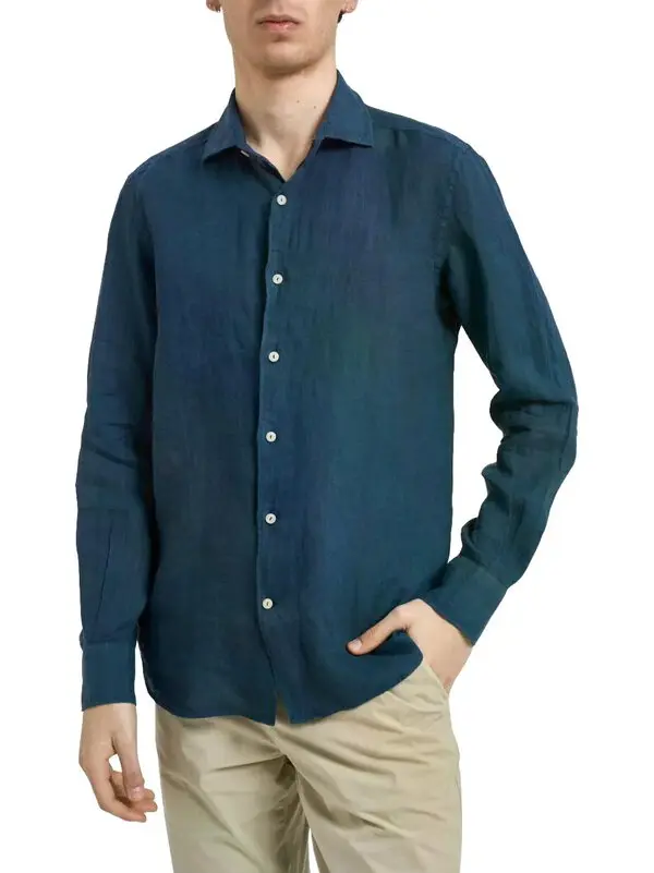 MC2 SAINT BARTH Pamplona Long-sleeve Shirt - Blue