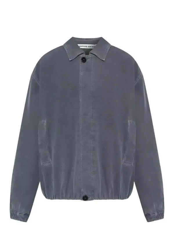American Vintage Lycaz Button-up Jacket - Grey