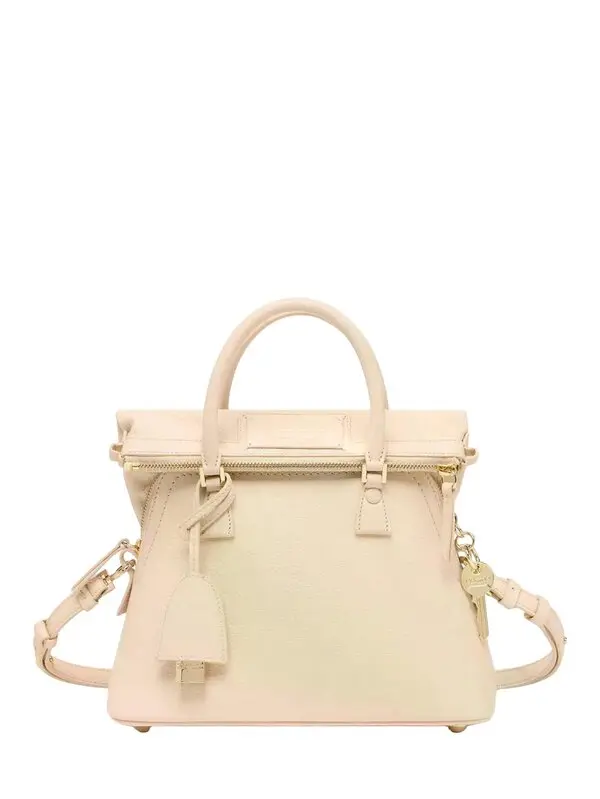 MAISON MARGIELA 5ac Mini Classique Tote - Neutrals