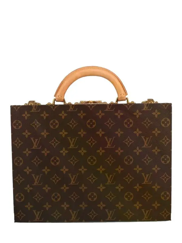 LOUIS VUITTON 2022 Monogram Boite À Bijoux Briefcase - Brown