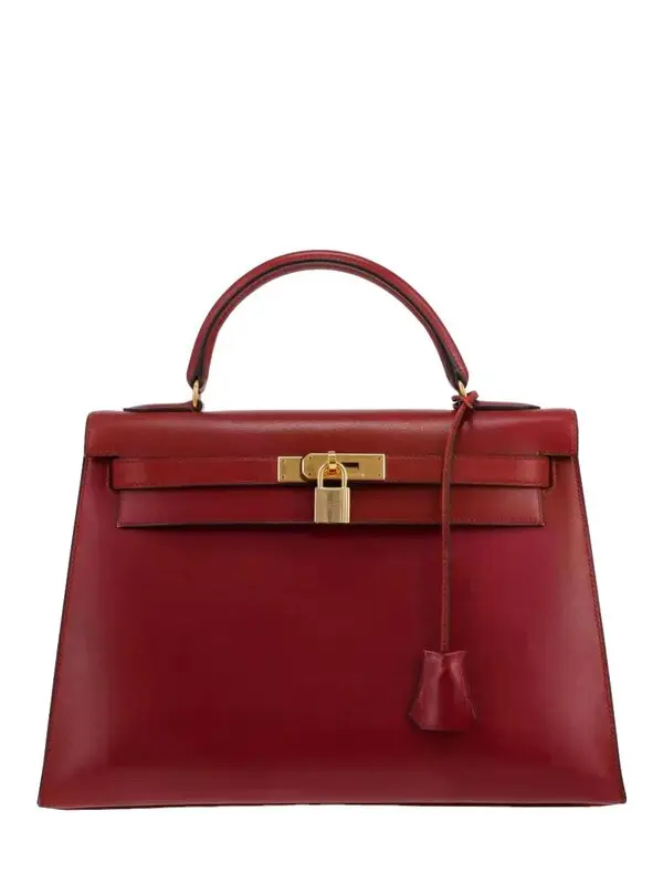 Hermès 1996 Kelly 32 Handbag - Red